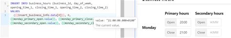 Data Type Time When Empty Cannot Be Inserted Into Supabase As Null