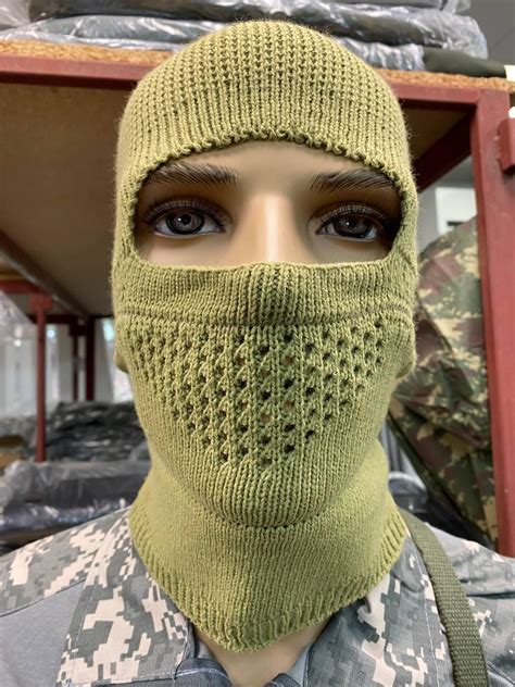 Купить Балаклава Тактическая Шапка вязаная камуфляж, Военная балаклава ...