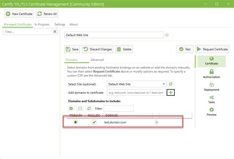 Obtaining A Server Certificate From Lets Encrypt Using Certify The Web Gladinet