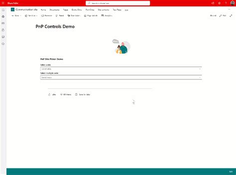 Pnp React Controls Part 15 Sitepicker Knowledge Share
