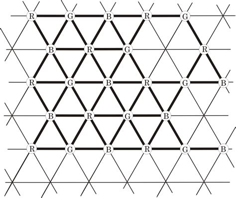 An Example Of A Hexagonal Graph And A Triangle Free Hexagonal Graph