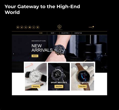 Luxury Woocommerce Wordpress Theme