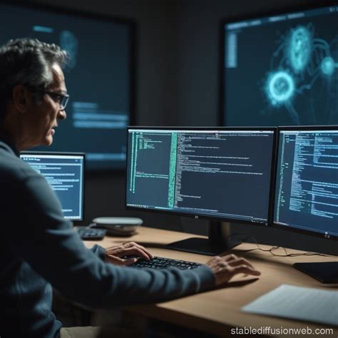 Remote Programming Class Virtual Classroom Stable Diffusion Online