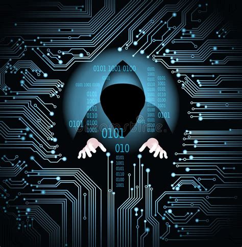 Cyber Attack Business Concept Anonymous Hacker At The Laptop Computer