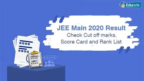 JEE Main Result Cutoff Marks Score Card Rank List