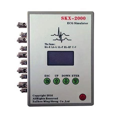 Buy 12 Lead Ecg Waveform Signal Simulator Oled Display With Normal And