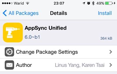 AppSync Unified Updated With IOS 10 Support Allows Installation Of Unsigned IPAs IOS Hacker