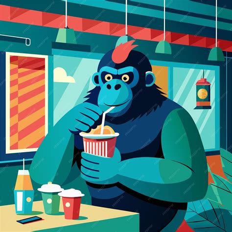 Premium Vector Gorilla Vector Art And Illustration