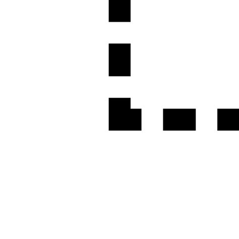 Box Light Dashed Down Left Vector SVG Icon SVG Repo