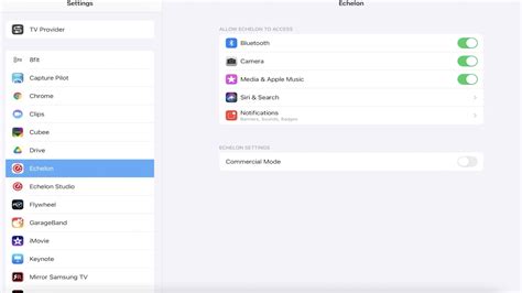 How To Turn On Bluetooth Permissions On IOS Echelon Support