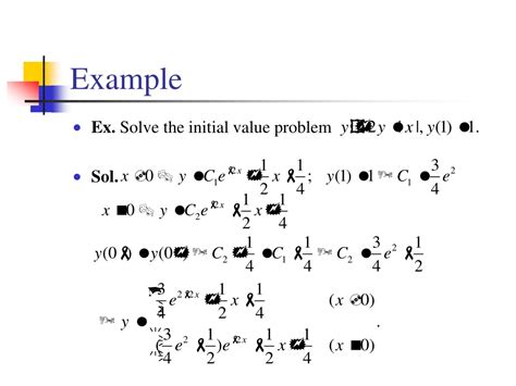 PPT First Order Linear Equations PowerPoint Presentation Free Download ID 9465554