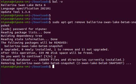 Uninstalling Ballerina Does Not Work Properly Issue Ballerina Platform Ballerina Update