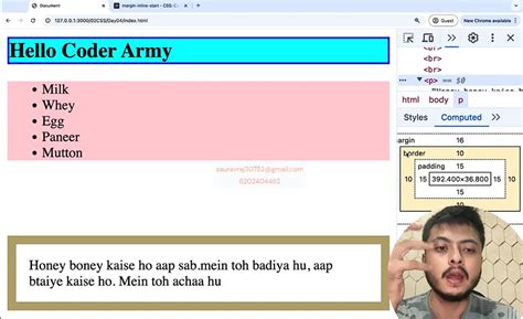 Saurav Kumar On Linkedin Css Webdevelopment Frontend Webdesign Learningjourney Cssboxmodel