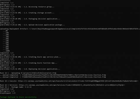 Deploy Your Models To Azure Functions Through CLI FlexRule Resource Hub