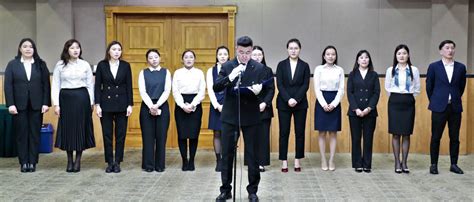 Шүүхийн захиргааны албан хаагчид тангараг өргөлөө Guren Mn