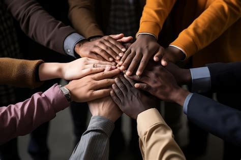 Premium Ai Image Unity In Medical Diversity Generative Ai