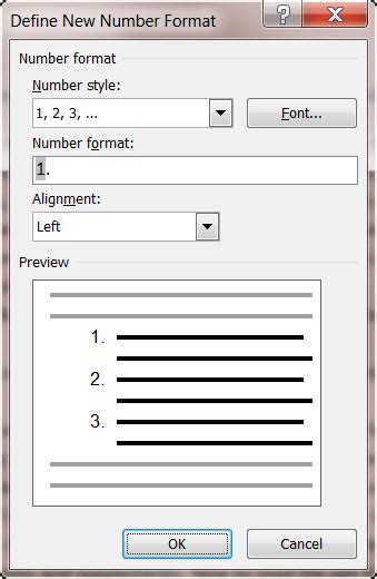 How To Align The Punctuation Of A MS Word Numbered List Technical Communication Center