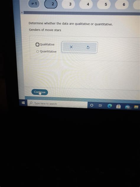 solved f1 3 4 5 6 determine whether the data are qualitative