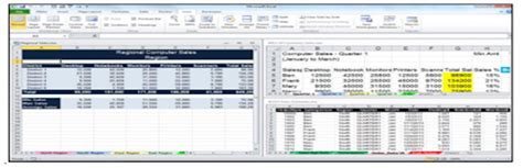 Arrange Horizontal Vertical Tiled And Cascade Of Excel Sheet