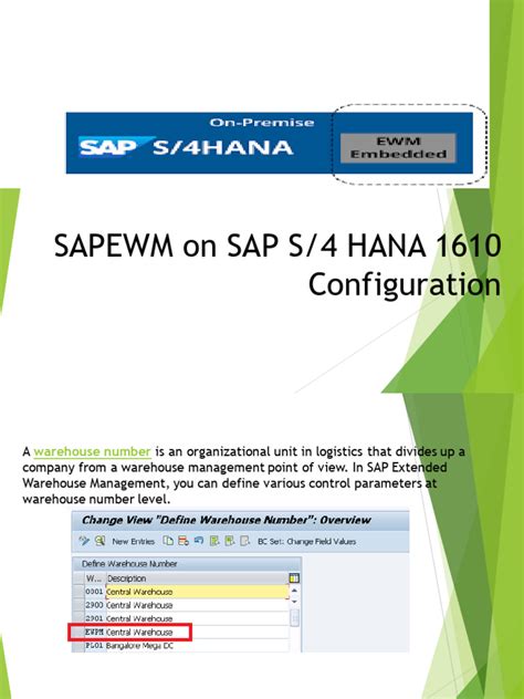 S4 Ewm Config 1 Pdf Pdf Warehouse Logistics