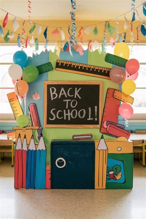 Back To School Photo Bootj Diy Crafts For School Back To School
