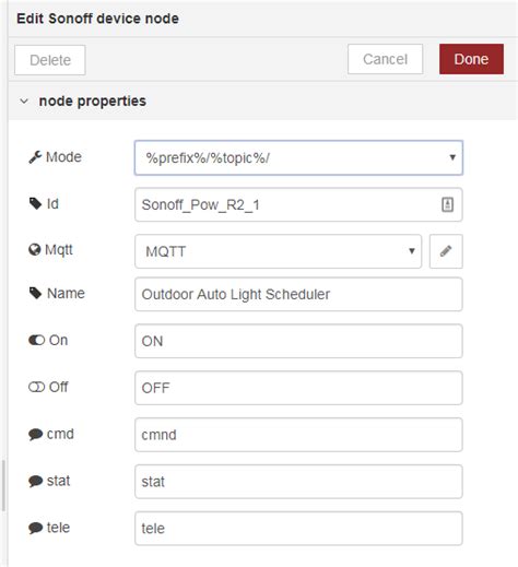 Node Red Light Schedule Does Not Update Switch Status Home Assistant