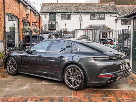 2025 Porsche Panamera Volcano Grey Metallic Manual Right Hand Drive In