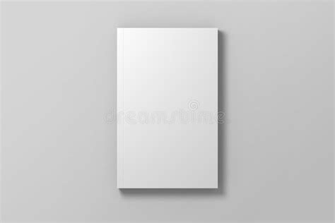 Blank 3d Illustration Of Book Cover Mock Up Stock Illustration
