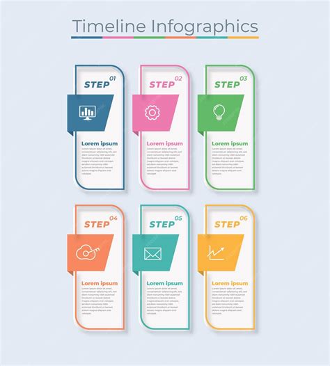 Premium Vector Timeline Infographics Design Marketing Icons Business Data Visualization With