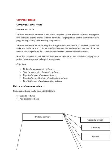 Chapter 3 Computer Software Pdf Graphical User Interfaces Operating System