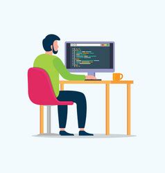 Programming Web Development Design Concept Vector Image