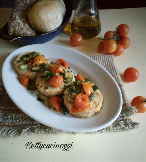 Medaglioni Di Merluzzo Con Pomodorini E Zucchine Ketty Cucino Oggi