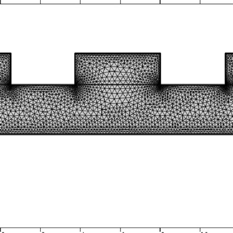 Comsol 2d Model Used For The Simulation Has Been Shown Along With The Mesh Download