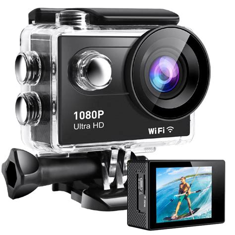 Купить Экшн-камера Ultra HD 1080P с ЖК-экраном 2,0 дюйма, 12 МП ...