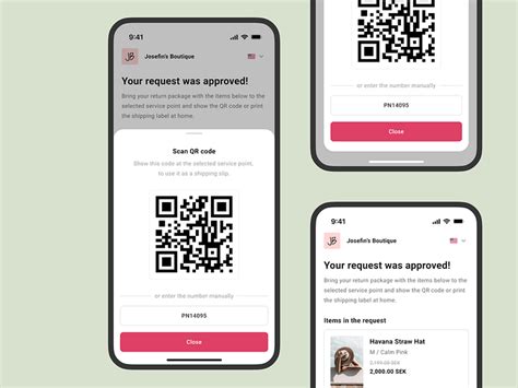 Qr Code Modal Mobile Ui By Niko V On Dribbble