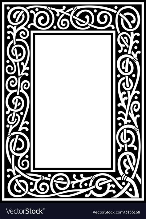 Fancy Frame Royalty Free Vector Image Vectorstock