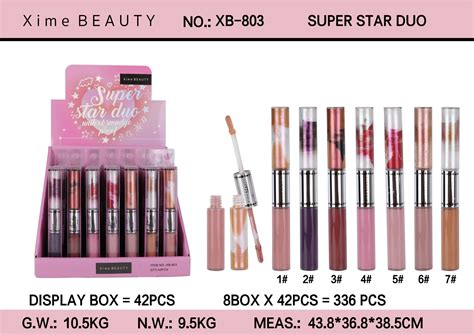 Xb 803 Xime Beauty Super Star Duo Lipstickeyeshadow 7pc Bundle J