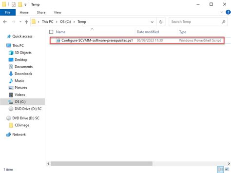 Configure Scvmm 2022 Required Software Prerequisites With A Powershell