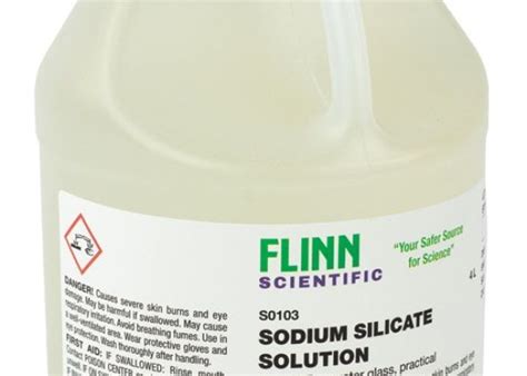 Sodium Silicate Solution 4 L