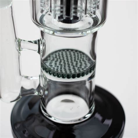 Volcano Tree Arm Percolator And Honeycomb Diffuser Glass Pipes 15