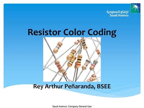 Resistor Color Coding Pptx Physics Science