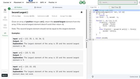 160daysofdsa dsa codingjourney geeksforgeeks problemsolving