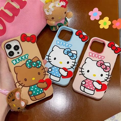 Hello Kitty Sanrio Розовый галстук-бабочка Симпатичный чехол для ...
