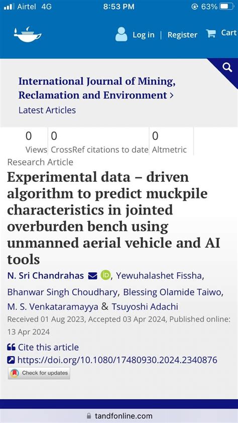 Pdf Experimental Data Driven Algorithm To Predict Muckpile
