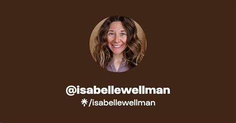 Isabellewellman Instagram Facebook Tiktok Linktree