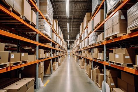 Smart Inventory Management Premium Ai Generated Image