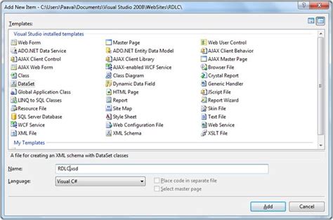 Create Rdlc Report In C Aspnet