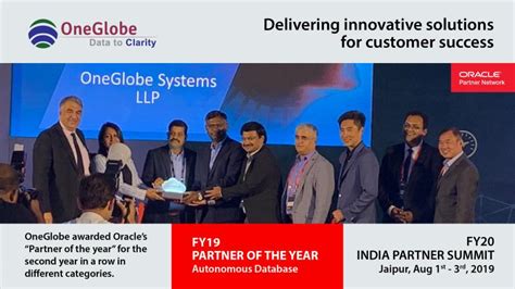 Oneglobe On Linkedin Oracle Autonomousdatabase Oraclepartnernetwork