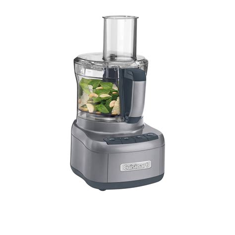 Cuisinart Food Processor 8 Cup Gun Metal Grey Artofit