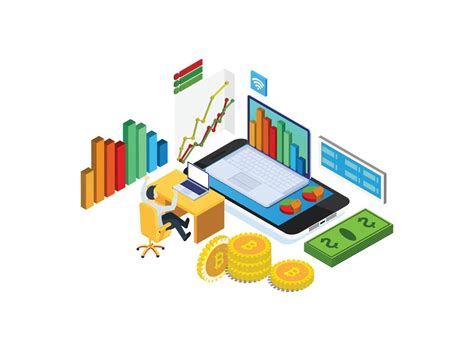 Modern Isometric Business To Business Illustration Web Banners